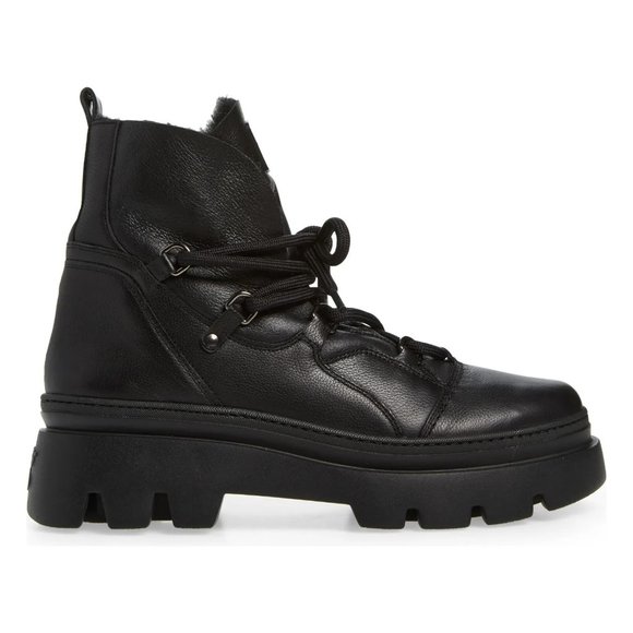 Paul Green | Shoes | Nwt55 Paul Green Pandora Fluff Shearling Chunky Boot Black 5 Au 75 Us Td7 ...
